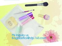 China vinyl zipper pouch/Clear slider pouch/ vinyl slider bag, Frosted k bag EVA PVC hanger bag for clothes, EVA frost d for sale