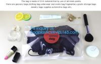 China Horizontal Style Top Slider Closure Zip PVC Pack Bag for Tower Clothing Pack Clear and Frosted Sides, PVC / EVA / TPU zi for sale
