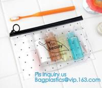 China school pencil bag/printing stationery bag/zipper slider plastic pencil bag, gold Supplier custom slider pvc pouch with z for sale