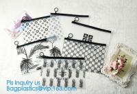 China Custom waterproof pvc slider zipper wet bikini bag, zipper lock slider bag/resealable pvc slider zip poly bag, resealabl for sale