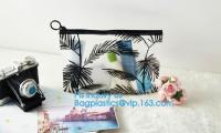 China Custom waterproof pvc slider zipper wet bikini bag, zipper lock slider bag/resealable pvc slider zip poly bag, resealabl for sale