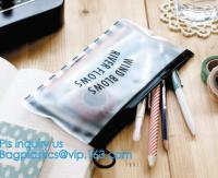 China A4 file bag slider zipper envelope slider closure bag, Swimwear Packaging With Slider Zipper Closure PVC Bikini Bag, pac for sale