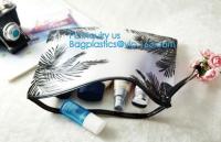 China swimwear packaging bags, slider zipper pvc pouch glitter clear plastic vinly k bag, biodegradable pvc plastic slid for sale