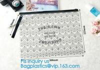 China swimwear packaging bags, slider zipper pvc pouch glitter clear plastic vinly k bag, biodegradable pvc plastic slid for sale
