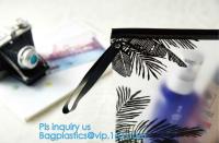 China swimwear packaging bags, slider zipper pvc pouch glitter clear plastic vinly k bag, biodegradable pvc plastic slid for sale