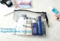 China swimwear packaging bags, slider zipper pvc pouch glitter clear plastic vinly k bag, biodegradable pvc plastic slid for sale