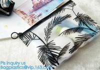 China swimwear packaging bags, slider zipper pvc pouch glitter clear plastic vinly k bag, biodegradable pvc plastic slid for sale
