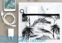 China swimwear packaging bags, slider zipper pvc pouch glitter clear plastic vinly k bag, biodegradable pvc plastic slid for sale