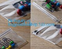 China plastic slider garment bag, packaging for shirts/clothing/underwear, k slider travel toothbrush toothpaste bag for sale