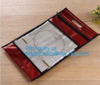 China plastic slider garment bag, packaging for shirts/clothing/underwear, k slider travel toothbrush toothpaste bag for sale