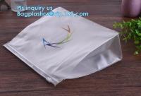 China Fabric zipper professional vinyl slider bag pvc zipper bag, clothing packaging pvc slider zipper bag, slider zipper bag for sale