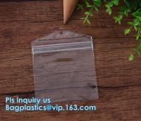 China promotional clear zipper slider pvc plastic document/ swimming bag, Slider Gusset Cosmetic Bag Makeup Case Plastic Water for sale