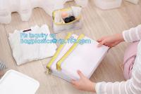 China multifunction travel bag in bag women mesh bag, EVA Mesh pouch customized Cosmetic Makeup Bag toiletry bag for sale