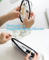 China plastic slider zipper bags for clothing packaging, Poly Plastic Flat Garment Zipper Packaging Slider Bag, transparent ca for sale