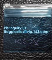 China plastic slider zipper bags for clothing packaging, Poly Plastic Flat Garment Zipper Packaging Slider Bag, transparent ca for sale