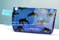 China waterproof pouch Pen Cases valve bag zip lock documents bags, quality with zipper packing bag, Printed Lingerie Packagin for sale