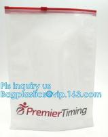 China Slider Top Black Logo Printed 200 Mics Frosted Travel PVC Bag, vinyl toiletry zipper bag pvc slider bag custom zipper tr for sale