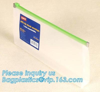 China ZIP CHECK ENVELOPE BAGS, CHECK BAG, CHECK ENVELOPE, ZIP PACK, K SYSTEM, SLIDE ZIP CHECK BAG, SLIDER CHECK ENVELOPE for sale
