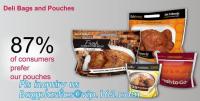 China Zipper Stand Up Pouch Food Packaging Fresh, Ziplock Stand Up Fried Food Bag, Stand Up slider handle pack for sale