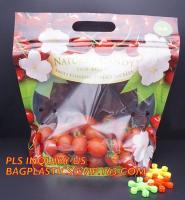 China Stand Up Roasted Chicken Packaging Bags With Zip Top hot roast, rotisserie chicken bag, microwaveable bag, slide plastic for sale