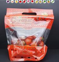 China Stand Up Roasted Chicken Packaging Bags With Zip Top hot roast, rotisserie chicken bag, microwaveable bag, slide plastic for sale