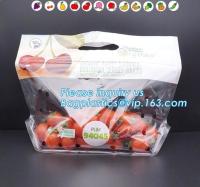 China Stand Up Roasted Chicken Packaging Bags With Zip Top hot roast, rotisserie chicken bag, microwaveable bag, slide plastic for sale