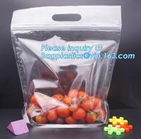 China Stand Up Roasted Chicken Packaging Bags With Zip Top hot roast, rotisserie chicken bag, microwaveable bag, slide plastic for sale
