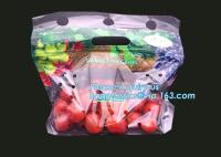 China Stand Up Roasted Chicken Packaging Bags With Zip Top hot roast, rotisserie chicken bag, microwaveable bag, slide plastic for sale