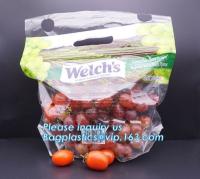China LDPE k aseptic grape bag,cherry bag,fruit bag with hole/slider k fruit bag with air holes for grape packagin for sale
