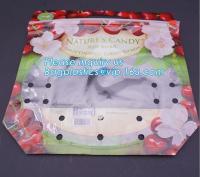 China Resealable Fruits Vegetable Plastic Zip Lock Packaging Bags, OPP CPP Printed Grape Bags For Fruit, Fancy Zip-lock Plasti for sale