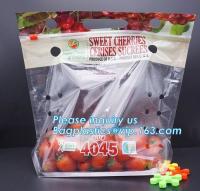China vented Printed Fruit Coex Packaging bag, k Cherry Tomato Packaging Bags With Holes, fruits and cheeries packaging for sale