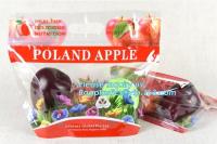 China Gusseted Plastic Cherry Bag with Zipper, Barrier Feature Fruit Packing Bag Fresh Protection, Cherries carriage bag for sale