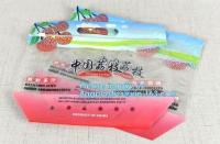 China Promotional popular plastic reusable slider zipper food bags, slider k perforated fresh grape packaging bag, fruit for sale