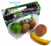 China vegetable and fruit packing zipper zip lock slider bag, Green grapes packaging bag with slider/Grapes packing bag/Plasti for sale