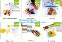 China Slider Freezer Custom Transparent LDPE Plastic Waterproof k Storage Bag, Slider zipper clear plastic PE POLY water for sale