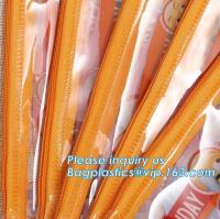 China ECO friendly recycled cheap wholesale custom transparent waterproof printed promotion plastic zipper clear pvc cosmetic for sale