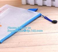China Travel Makeup Cosmetic Toiletry Zip Bag PVC Makeup Bag, EVA zipper bag with zipper or slider for garments, Rainbow Holog for sale