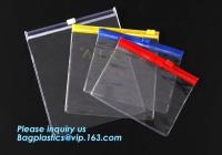 China Polyester with PVC bottom material zip slider makeup pocket, friendly travel travel pvc cosmetic bag, Non-toxic odorless for sale