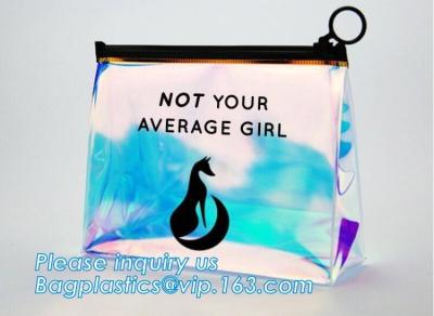 China Frosted Poly Vinyl k Slider Closure Clothes Packaging Bag, slider zipper PVC bag clear vinyl cosmetic bag, File Ba for sale