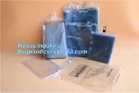 China oxo biodegradable clear pvc slider zip bags, stationery handle bags with slider zipper, PU Clear EVA cosmetic Zipper Bag for sale