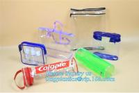 China k Zipper Slider Bags Heavy Duty, MultiFunctional clear zipper slider pvc bikini packing swimming bag, frosted swim for sale