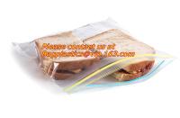 China Open Strip slide lock plastic Saddle pack zipper bags, Snack, Sandwich, XL Sandwich, Pint, Quart, Gallon sizes, minigrip for sale