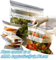 China slider zipper bags d2w Degradable FoZip sandwich Bags, Microwave Bags, Slider Bags, School Lunch Pouch, Slider grip bags for sale