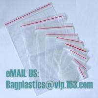 China DELI slider bag, Slider seal, Slider lock, Slider grip, Slider zip, Slider zipper, STANDARD RECLOSABLE (ZIPPER) BAGS COM for sale