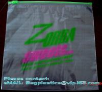 China Fold to Close BAGS Single Zipper BAGS DSaddle pack bag, Slider seal, Slider lock, Slider grip, Slider zip, Slider zipper for sale