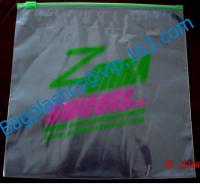 China Fold to Close BAGS Single Zipper BAGS DSaddle pack bag, Slider seal, Slider lock, Slider grip, Slider zip, Slider zipper for sale
