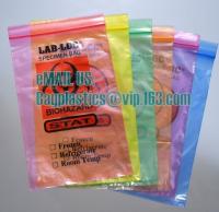China PP slider bags, Latest Wholesale Top Quality plastic slider zip lock bag with good prices, Small Bags Tall Kitchen Bags for sale