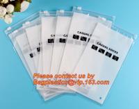 China 100% virgin LDPE plastic slider zip lock bag with customer printing, zipper bags, sliders, Napkins Tissues Toilet Rolls for sale