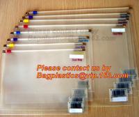 China Thermoformed Tableware PremiumPVC slider lock bags, pencil bag, pencil holder, stationery bag, pen bag, promitional bags for sale