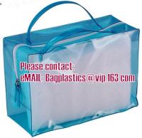 China Crystal Clear PVC Cylinder Cosmetic Bag With Zipper Closure, Toiletry Kits Pvc Zipper Pouch Makeup Bag Cosmetic Travel for sale